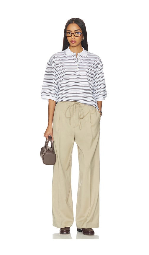 RÓHE Rohe Striped Oversized Polo